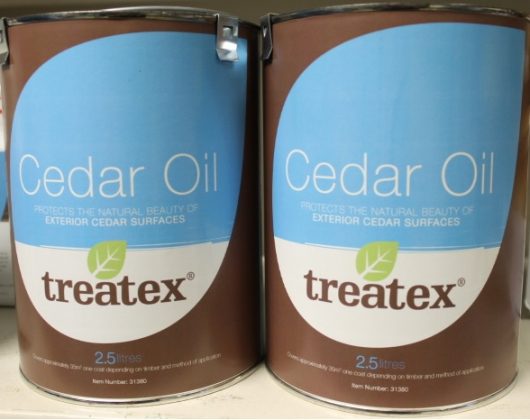 Cedar Oil 2.5 ltr - Timberstore