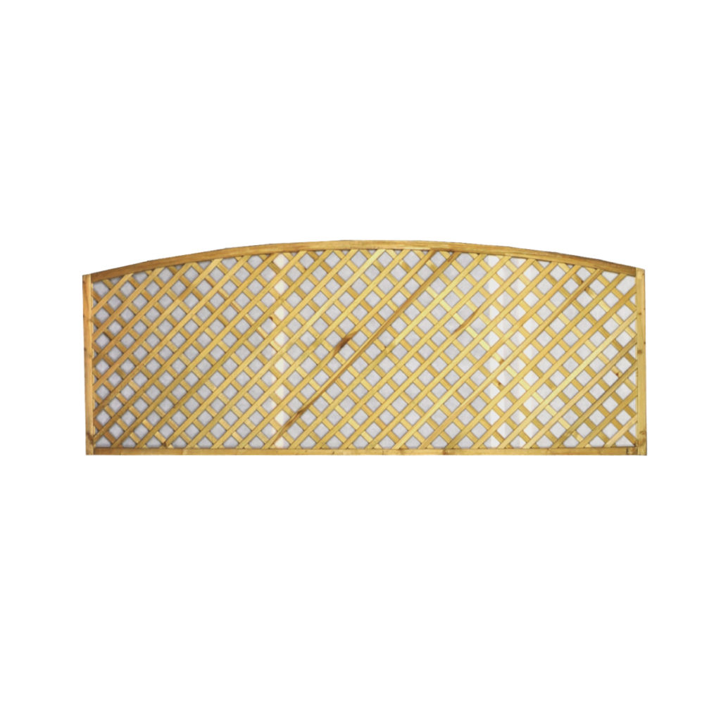 Lattice Bowed Top - Timberstore