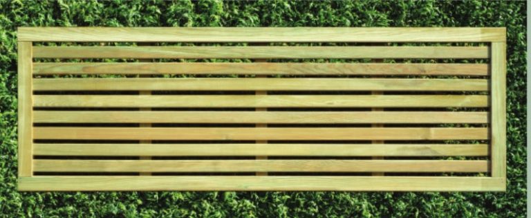 SLATTED CONTEMPORARY TRELLIS 1.8MX0.3M - Timberstore