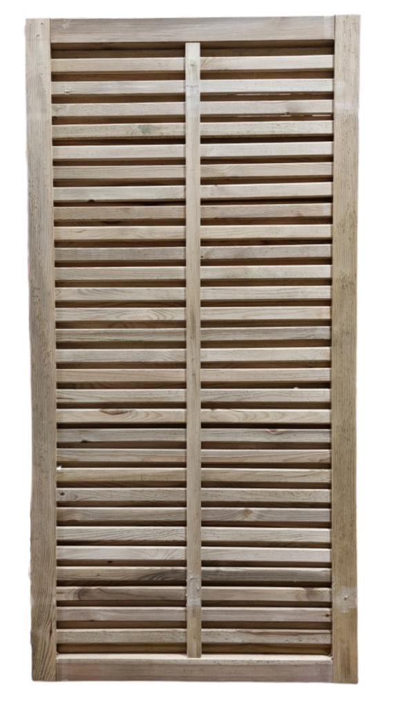 Double Slatted Gate 1.8M X 0.9M - Timberstore