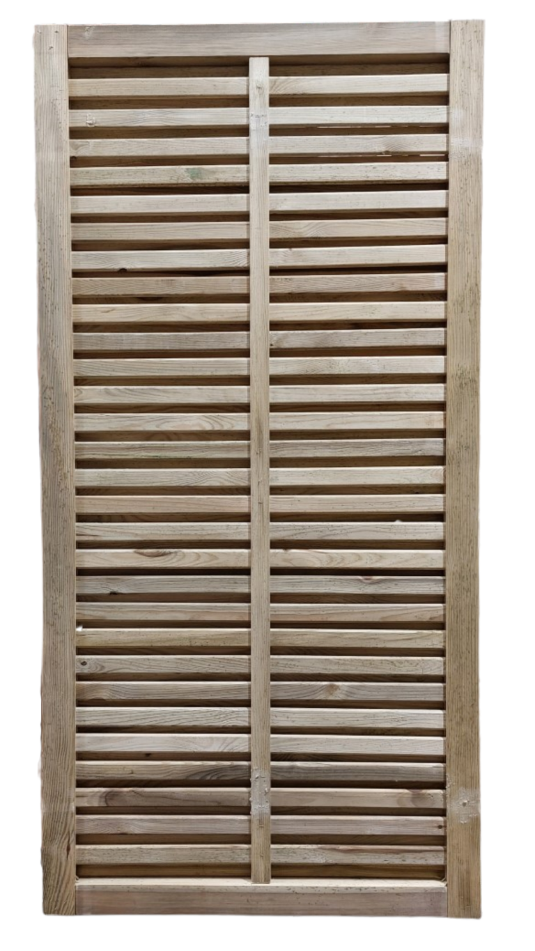 Double Slatted Gate 1.8M X 0.9M - Timberstore